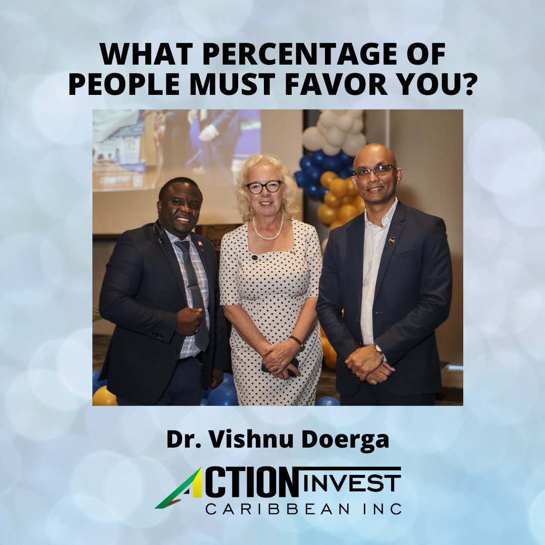 What Percentage of People Must Favor You? - Vishnu Doerga