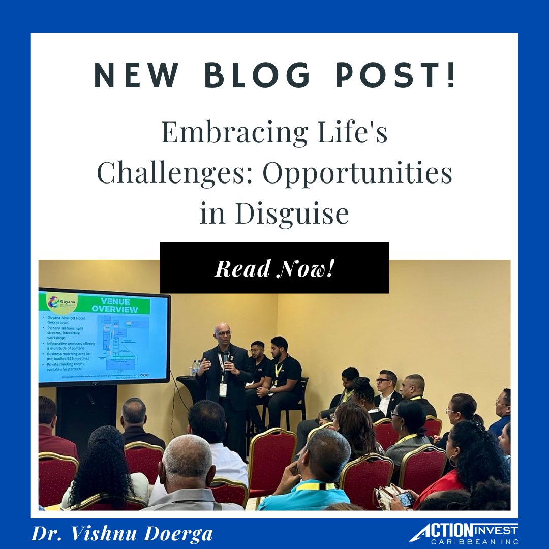 Embracing Life's Challenges: Opportunities in Disguise - Vishnu Doerga