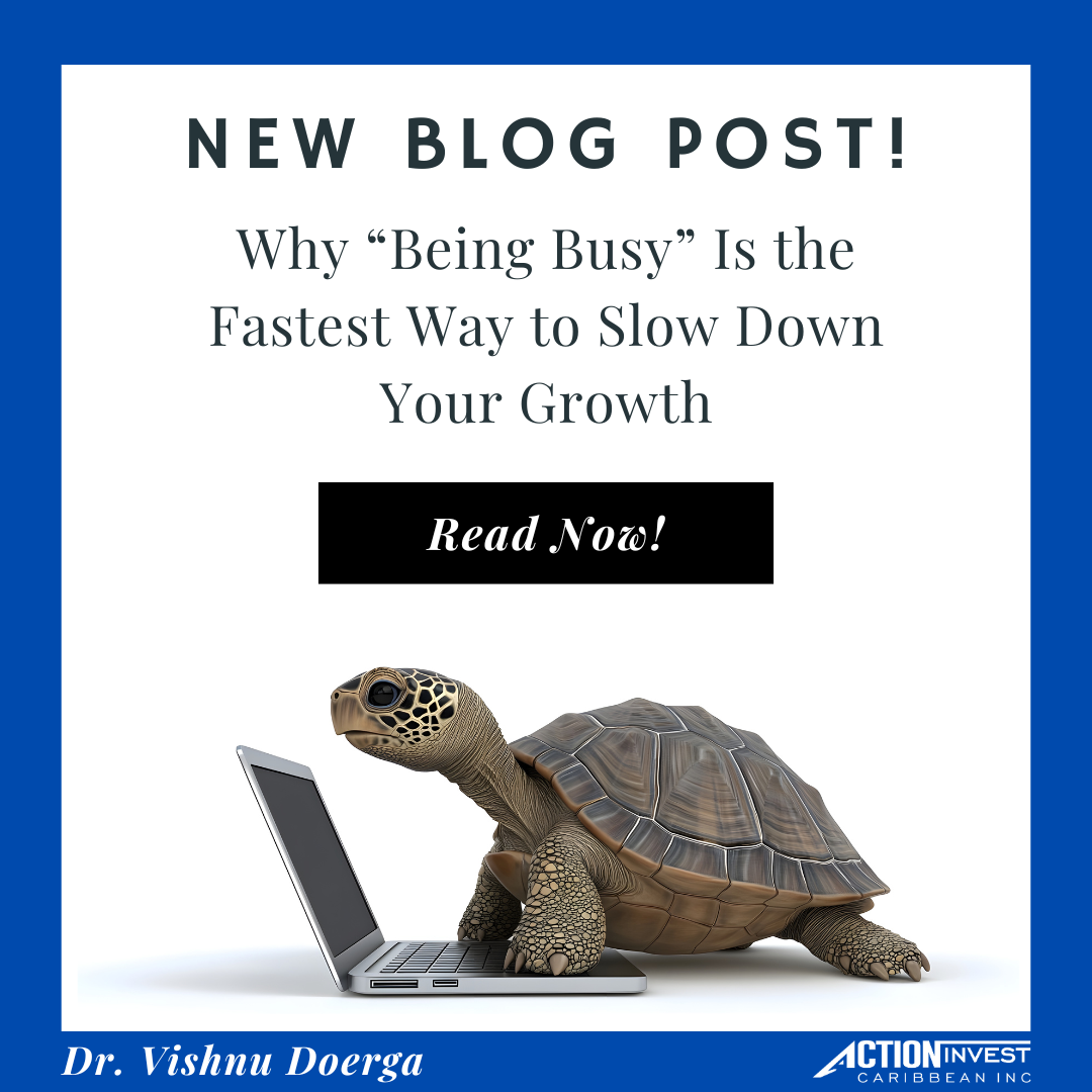 Why “Being Busy” Is the Fastest Way to Slow Down Your Growth - Vishnu ...