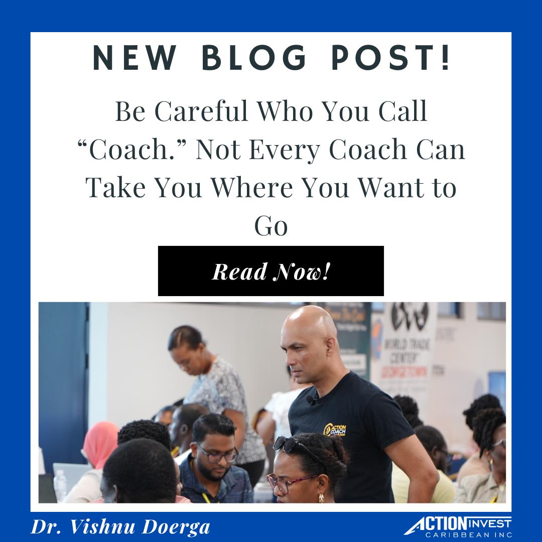 Be Careful Who You Call “Coach.” Not Every Coach Can Take You Where You ...